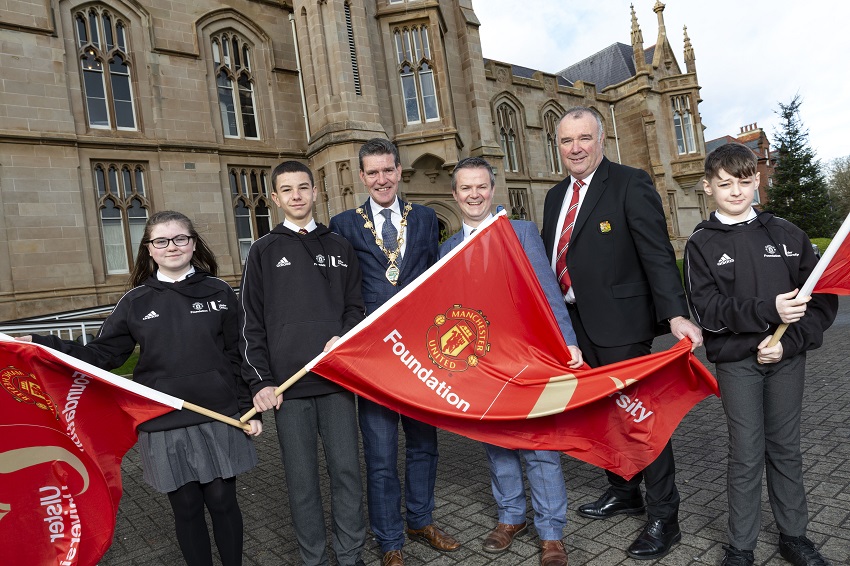Ulster University sign 3-year partnership with Manchester United ...