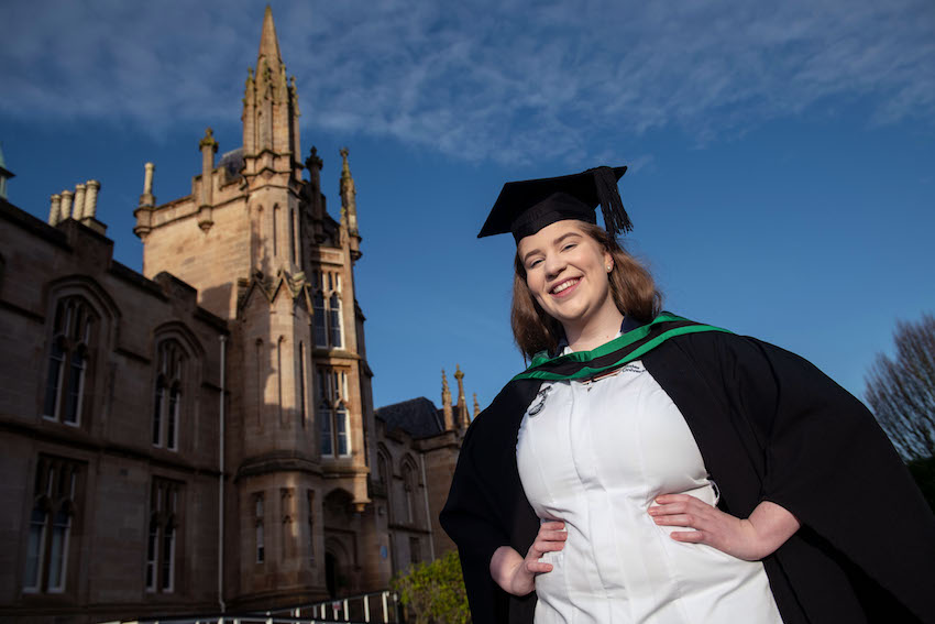 Ulster University’s “singing nurse” graduates