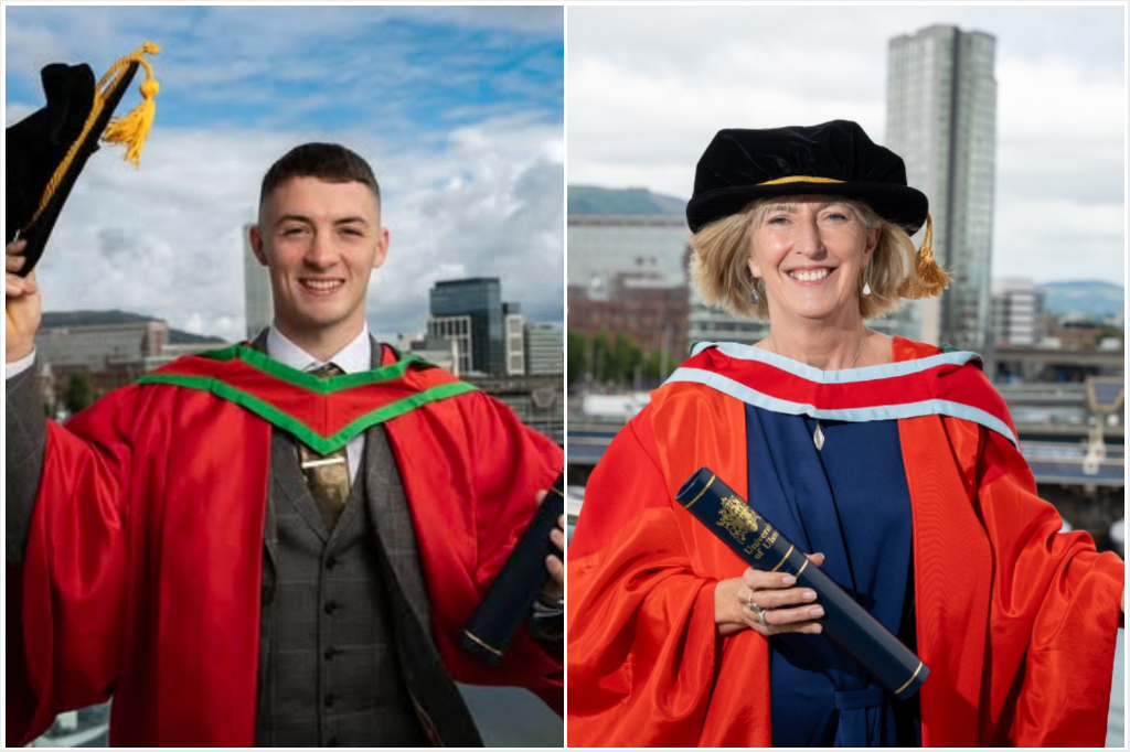 Vice-Chancellor Professor Bartholomew and Professor Tara Moore both ...