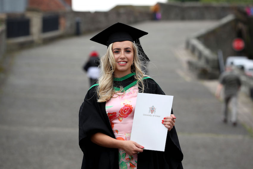 All-Ireland champion graduates from Ulster University