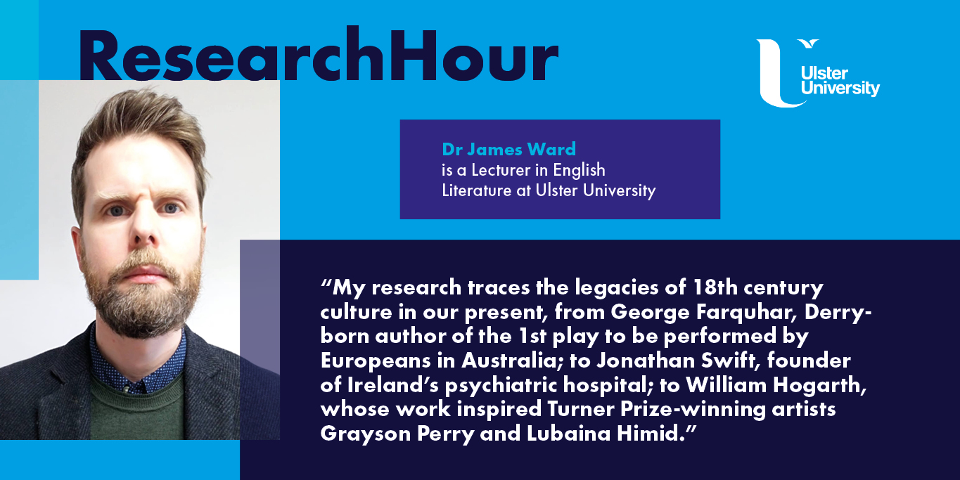 Dr James Ward - Lecturer in Early Modern English Literature - staff