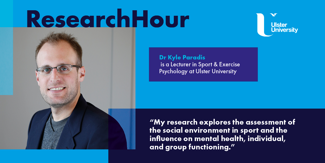 Dr Kyle Paradis - Lecturer in Sport Sociology/Sport Psychology (Mental ...